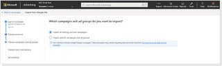 Save time by importing campaigns from Google Ads | Microsoft Advertising