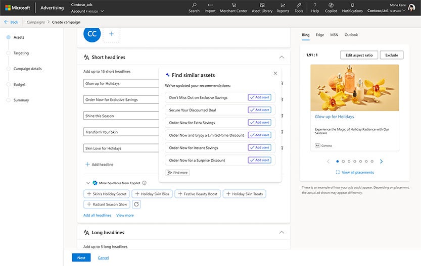 Transforming Search and Advertising with Generative AI | Microsoft ...