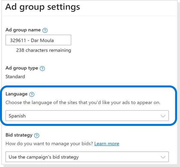 Spanish ads in the US and other product updates for December ...