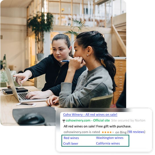 Jumpstart your campaign with Ad extensions | Microsoft Advertising
