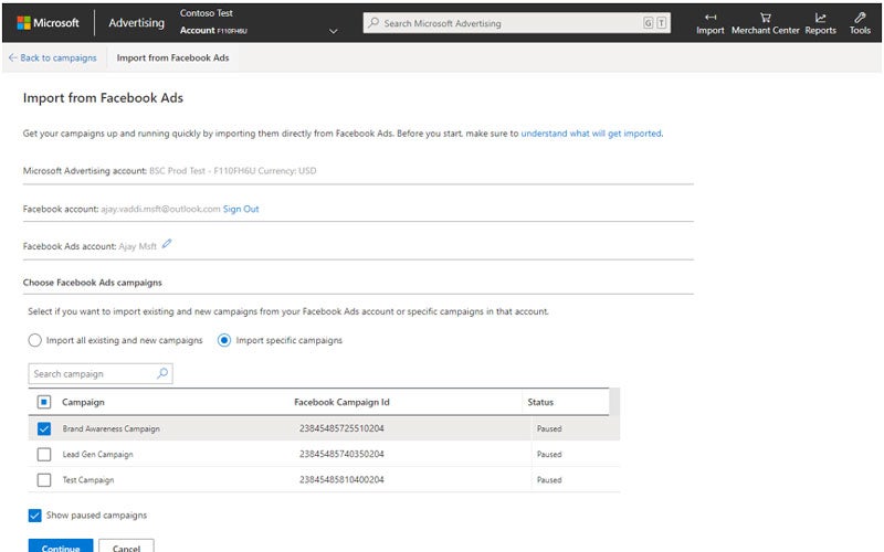 Facebook Ads & the Microsoft Audience Network | Microsoft Advertising